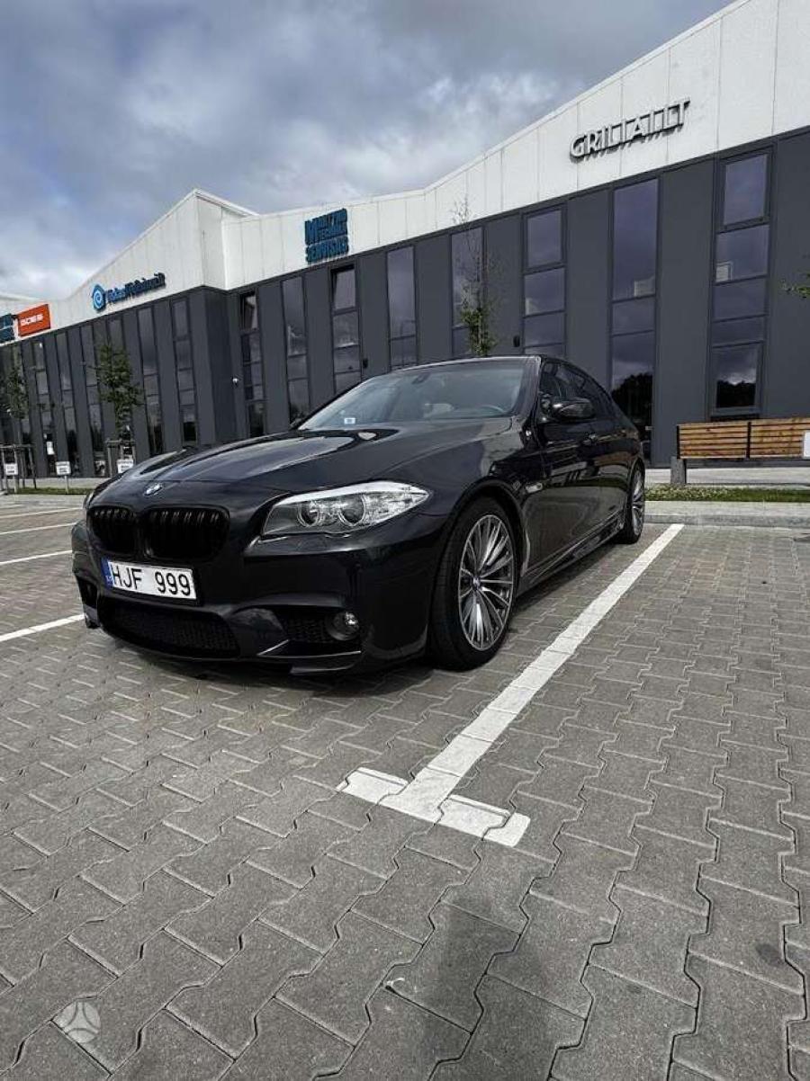 Pelēks BMW 528 2011 Kauņa, ar dzinēja tilpumu 3.00 L un nobraukumu 301 tūkst. km par 9200 €, foto 6 vietnē AUTOMOTO.COM.LV