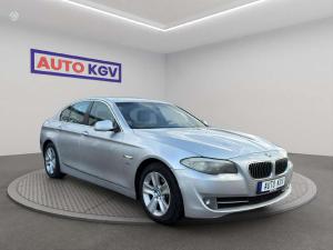 Grey BMW 528 2012 in Kaunas, with an engine capacity of 2.00 L and mileage of 301 thousand km for 6499 €, photo 7 on AUTOMOTO.COM.LV