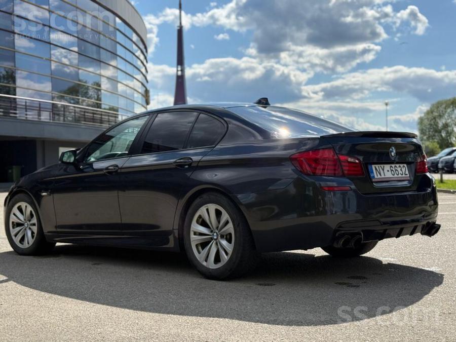 Pelēks BMW 528 2012 Rīga, ar dzinēja tilpumu 2.00 L un nobraukumu 162 tūkst. km par 8700 €, foto 5 vietnē AUTOMOTO.COM.LV