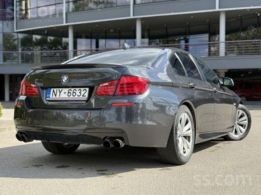 Pelēks BMW 528 2012 Rīga, ar dzinēja tilpumu 2.00 L un nobraukumu 162 tūkst. km par 8700 €, foto 9 vietnē AUTOMOTO.COM.LV