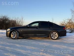 Grey BMW 528 2012 in Riga, with an engine capacity of 2.00 L and mileage of 162 thousand km for 8800 €, photo 12 on AUTOMOTO.COM.LV