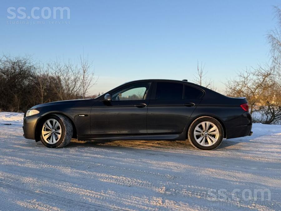 Grey BMW 528 2012 in Riga, with an engine capacity of 2.00 L and mileage of 162 thousand km for 8800 €, photo 12 on AUTOMOTO.COM.LV