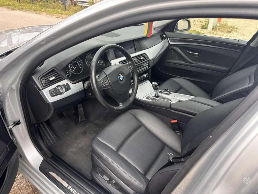 Pelēks BMW 528 2013 Kauņa, ar dzinēja tilpumu 2.00 L un nobraukumu 179 tūkst. km par 9500 €, foto 12 vietnē AUTOMOTO.COM.LV