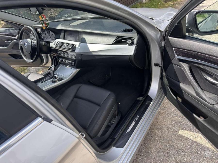 Pelēks BMW 528 2013 Kauņa, ar dzinēja tilpumu 2.00 L un nobraukumu 179 tūkst. km par 9500 €, foto 13 vietnē AUTOMOTO.COM.LV