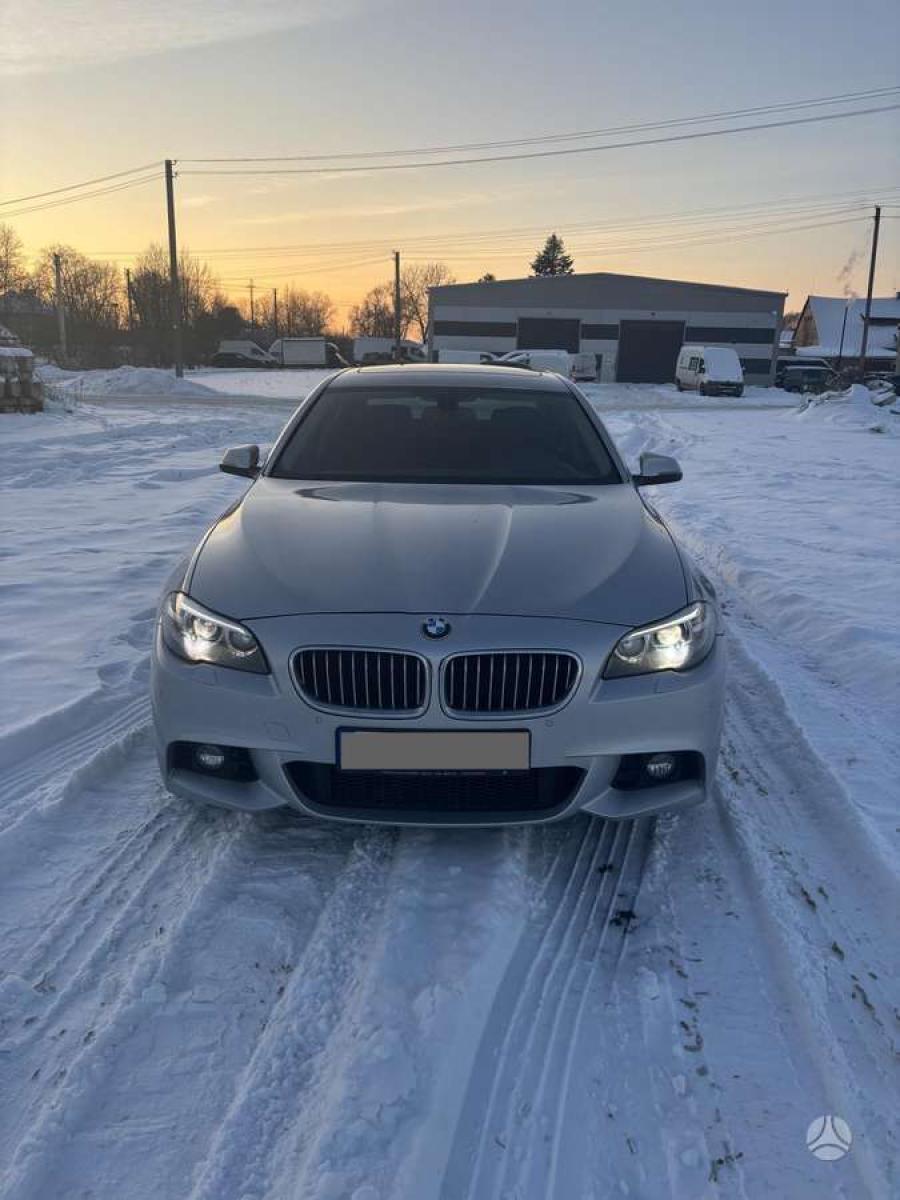 Grey BMW 528 2014 in Kaunas, with an engine capacity of 2.00 L and mileage of 146 thousand km for 9900 €, photo 3 on AUTOMOTO.COM.LV