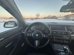 Grey BMW 528 2014 in Kaunas, with an engine capacity of 2.00 L and mileage of 146 thousand km for 9900 €, photo 7 on AUTOMOTO.COM.LV