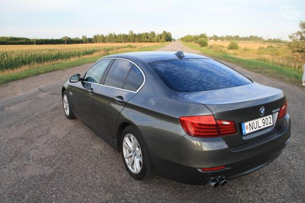 Grey BMW 528 2014 in Siauliai, with an engine capacity of 2.00 L and mileage of 310 thousand km for 9200 €, photo 10 on AUTOMOTO.COM.LV