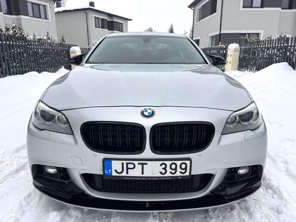 Pelēks BMW 528 2015 Viļņa, ar dzinēja tilpumu 2.00 L un nobraukumu 136 tūkst. km par 11900 €, foto 3 vietnē AUTOMOTO.COM.LV