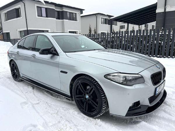 Pelēks BMW 528 2015 Viļņa, ar dzinēja tilpumu 2.00 L un nobraukumu 136 tūkst. km par 11900 €, foto 5 vietnē AUTOMOTO.COM.LV