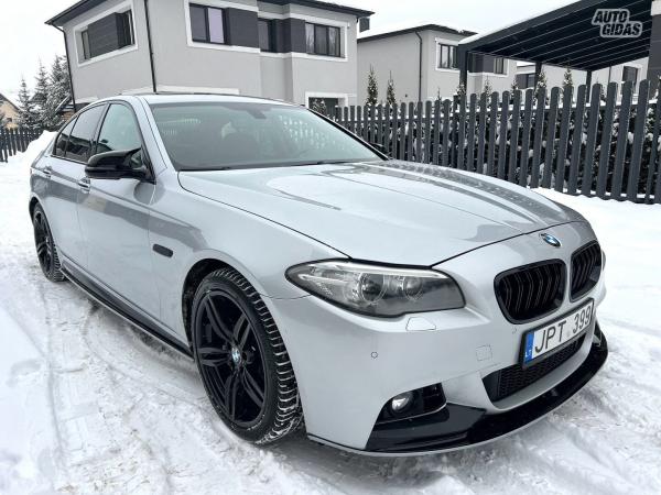 Pelēks BMW 528 2015 Viļņa, ar dzinēja tilpumu 2.00 L un nobraukumu 136 tūkst. km par 11900 €, foto 4 vietnē AUTOMOTO.COM.LV