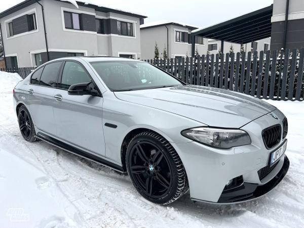 Pelēks BMW 528 2015 Viļņa, ar dzinēja tilpumu 2.00 L un nobraukumu 136 tūkst. km par 11900 €, foto 5 vietnē AUTOMOTO.COM.LV