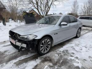 Pelēks BMW 528 2015 Viļņa, ar dzinēja tilpumu 2.00 L un nobraukumu 287 tūkst. km par 3999 €, foto  vietnē AUTOMOTO.COM.LV