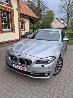 Grey BMW 528 2015 in Klaipeda, with an engine capacity of 2.00 L and mileage of 285 thousand km for 5600 €, photo 6 on AUTOMOTO.COM.LV