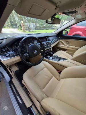 Grey BMW 528 2015 in Klaipeda, with an engine capacity of 2.00 L and mileage of 285 thousand km for 5600 €, photo 10 on AUTOMOTO.COM.LV