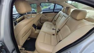 Grey BMW 528 2015 in Klaipeda, with an engine capacity of 2.00 L and mileage of 285 thousand km for 5600 €, photo 13 on AUTOMOTO.COM.LV