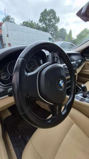 Grey BMW 528 2015 in Klaipeda, with an engine capacity of 2.00 L and mileage of 285 thousand km for 5600 €, photo 20 on AUTOMOTO.COM.LV
