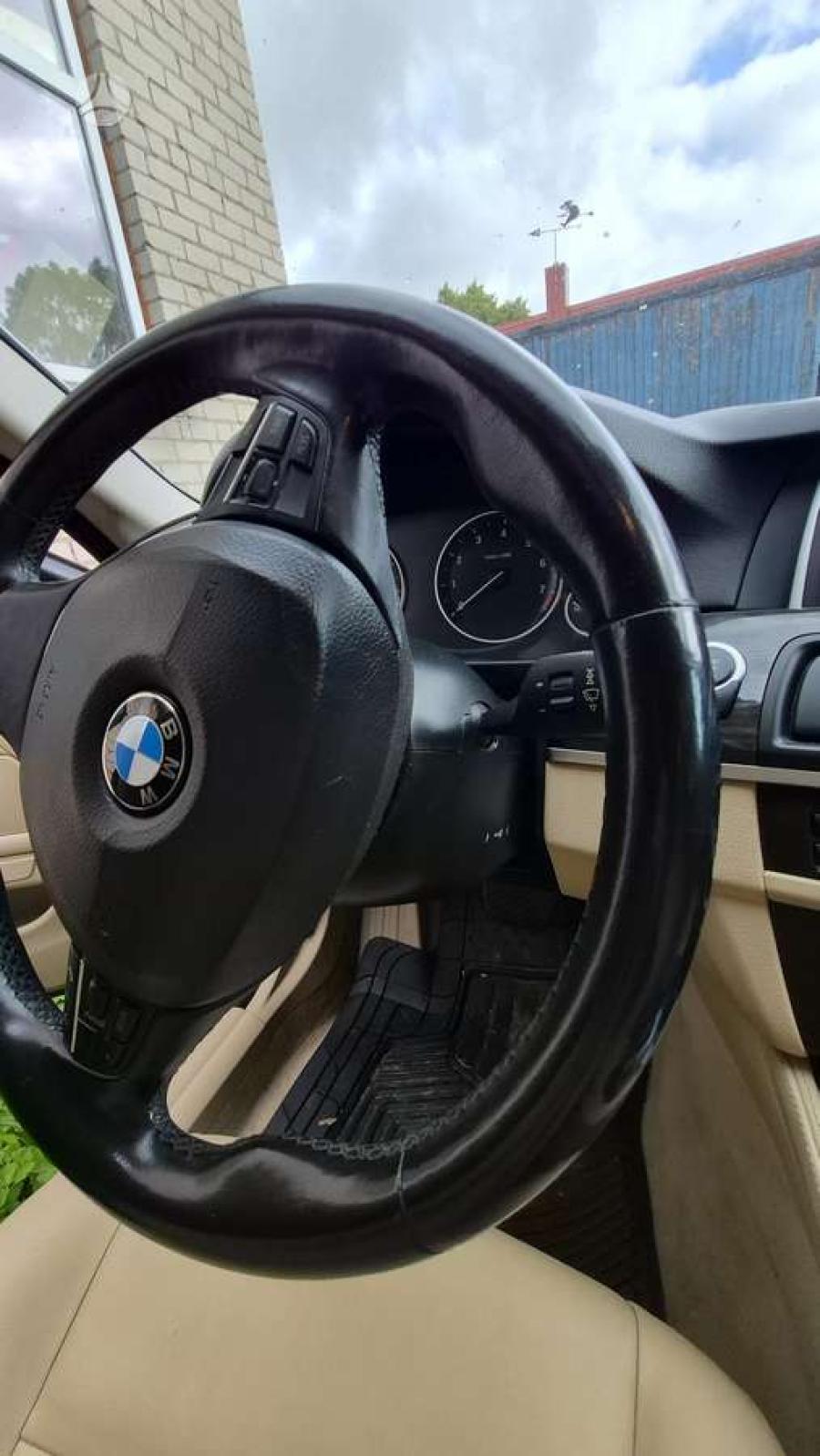 Grey BMW 528 2015 in Klaipeda, with an engine capacity of 2.00 L and mileage of 285 thousand km for 5600 €, photo 22 on AUTOMOTO.COM.LV
