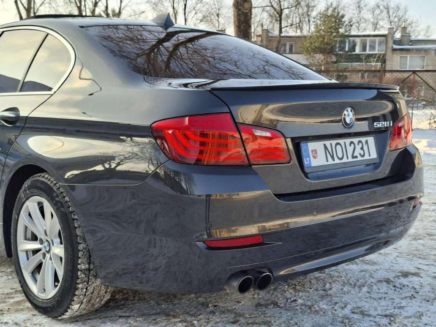 Pelēks BMW 528 2016 Šilutė, ar dzinēja tilpumu 2.00 L un nobraukumu 280 tūkst. km par 9000 €, foto 8 vietnē AUTOMOTO.COM.LV