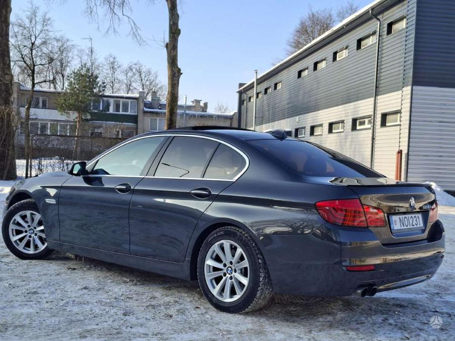 Pelēks BMW 528 2016 Šilutė, ar dzinēja tilpumu 2.00 L un nobraukumu 280 tūkst. km par 9000 €, foto 10 vietnē AUTOMOTO.COM.LV