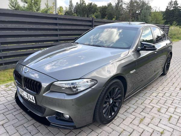 Pelēks BMW 528 2016 Viļņa, ar dzinēja tilpumu 2.00 L un nobraukumu 270 tūkst. km par 9950 €, foto 3 vietnē AUTOMOTO.COM.LV