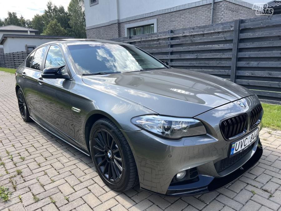 Pelēks BMW 528 2016 Viļņa, ar dzinēja tilpumu 2.00 L un nobraukumu 270 tūkst. km par 9900 €, foto 1 vietnē AUTOMOTO.COM.LV