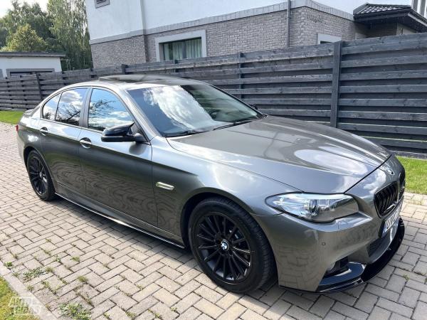 Grey BMW 528 2016 in Vilnius, with an engine capacity of 2.00 L and mileage of 270 thousand km for 9900 €, photo 2 on AUTOMOTO.COM.LV