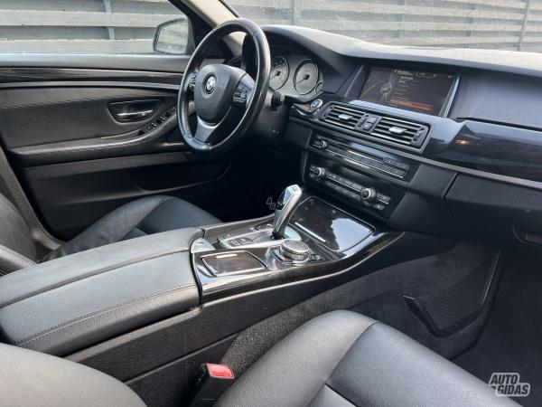 Grey BMW 528 2016 in Vilnius, with an engine capacity of 2.00 L and mileage of 270 thousand km for 9900 €, photo 9 on AUTOMOTO.COM.LV