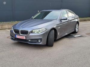 Pelēks BMW 528 2016 Šauļi, ar dzinēja tilpumu 2.00 L un nobraukumu 160 tūkst. km par 11500 €, foto  vietnē AUTOMOTO.COM.LV