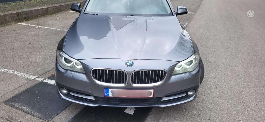 Pelēks BMW 528 2016 Šauļi, ar dzinēja tilpumu 2.00 L un nobraukumu 160 tūkst. km par 11500 €, foto 9 vietnē AUTOMOTO.COM.LV