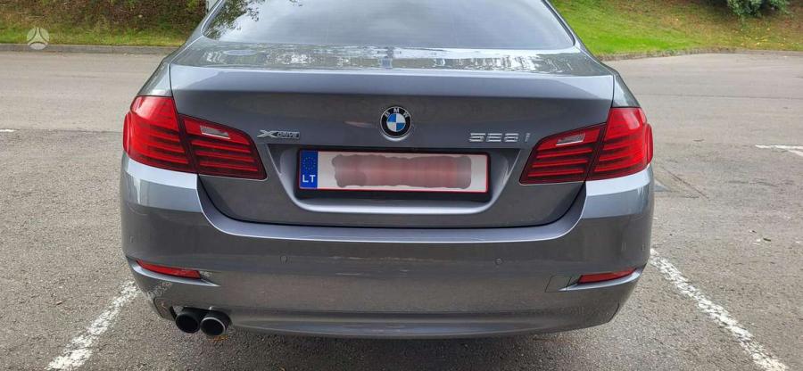 Pelēks BMW 528 2016 Šauļi, ar dzinēja tilpumu 2.00 L un nobraukumu 160 tūkst. km par 11500 €, foto 10 vietnē AUTOMOTO.COM.LV