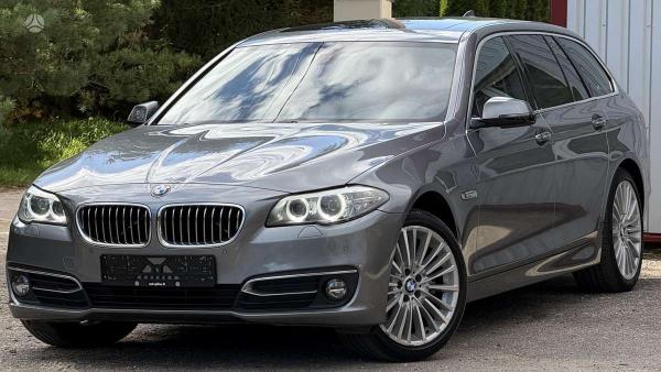 BMW 528 2015 in Ukmerge on AUTOMOTO.COM.LV Grey BMW 528 2015 in Ukmerge, with an engine capacity of 2.00 L and mileage of 166 thousand km for 9700 β¬, photo 3 on AUTOMOTO.COM.LV