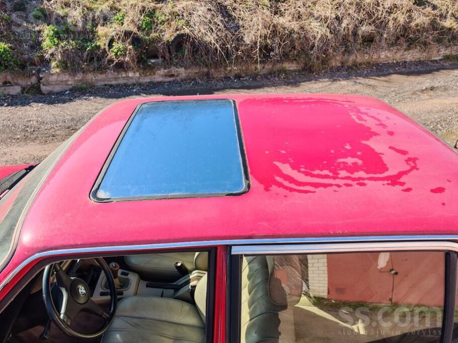 Sarkans BMW 528 1985 Rīga, ar dzinēja tilpumu 2.80 L un nobraukumu 366 tūkst. km par 6500 €, foto 15 vietnē AUTOMOTO.COM.LV