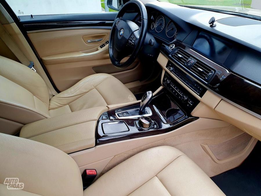 BMW 528 2010 in Vilnius, with an engine capacity of 3.00 L and mileage of 255 thousand km for 7990 €, photo 13 on AUTOMOTO.COM.LV
