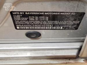 BMW 528 2013 in Klaipeda, with an engine capacity of 2.00 L and mileage of 347 thousand km for 5500 €, photo 14 on AUTOMOTO.COM.LV