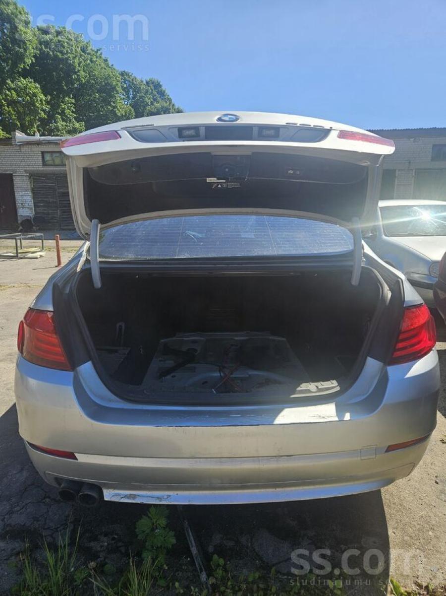 BMW 528 2013 Rīga, ar dzinēja tilpumu 2.00 L un nobraukumu 260 tūkst. km par 2900 €, foto 3 vietnē AUTOMOTO.COM.LV