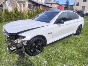 White BMW 528 2011 in Radviliskis, with an engine capacity of 3.00 L and mileage of 280 thousand km for 5500 €, photo 5 on AUTOMOTO.COM.LV
