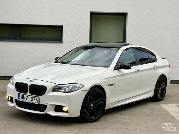 White BMW 528 2011 in Vilnius, with an engine capacity of 3.00 L and mileage of 280 thousand km for 8700 €, photo 1 on AUTOMOTO.COM.LV