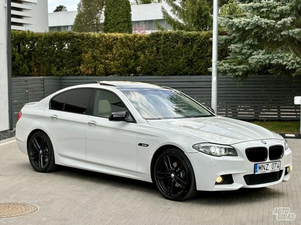 White BMW 528 2011 in Vilnius, with an engine capacity of 3.00 L and mileage of 280 thousand km for 8700 €, photo 2 on AUTOMOTO.COM.LV