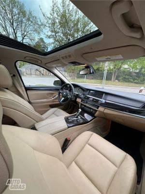 White BMW 528 2011 in Vilnius, with an engine capacity of 3.00 L and mileage of 280 thousand km for 8700 €, photo 16 on AUTOMOTO.COM.LV