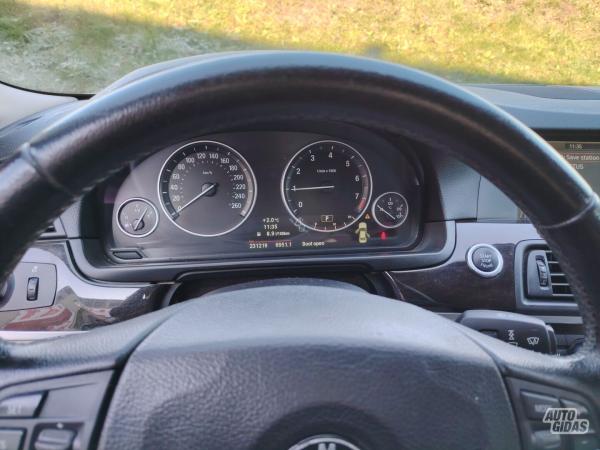 White BMW 528 2011 in Alytus, with an engine capacity of 3.00 L and mileage of 231 thousand km for 8500 €, photo 10 on AUTOMOTO.COM.LV
