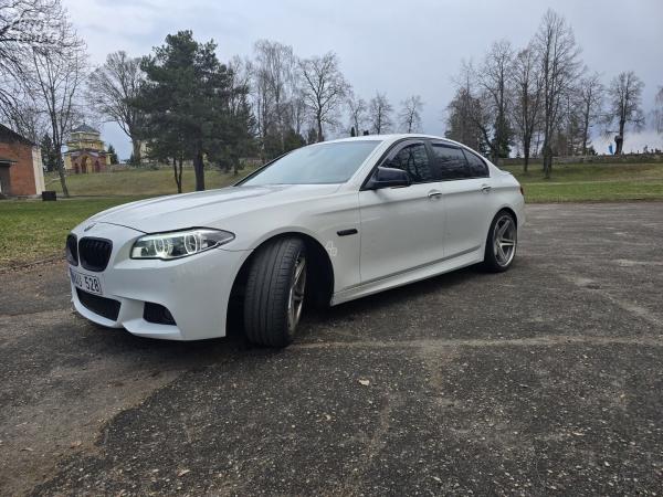 White BMW 528 2012 in Utena, with an engine capacity of 2.00 L and mileage of 190 thousand km for 10000 €, photo 1 on AUTOMOTO.COM.LV