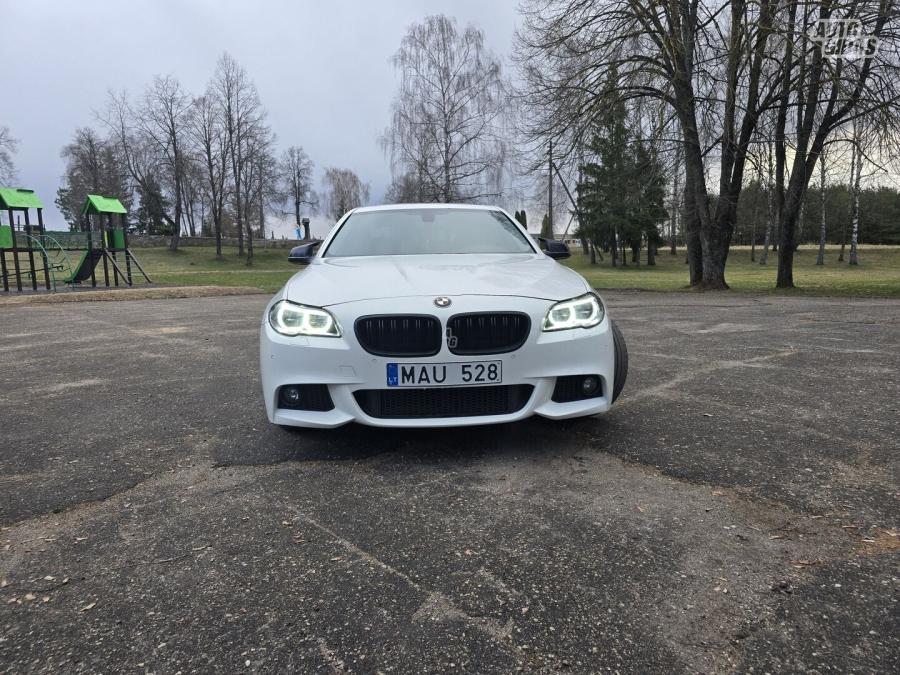 White BMW 528 2012 in Utena, with an engine capacity of 2.00 L and mileage of 190 thousand km for 10000 €, photo 3 on AUTOMOTO.COM.LV