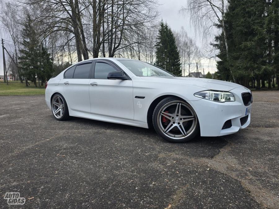 White BMW 528 2012 in Utena, with an engine capacity of 2.00 L and mileage of 190 thousand km for 10000 €, photo 4 on AUTOMOTO.COM.LV