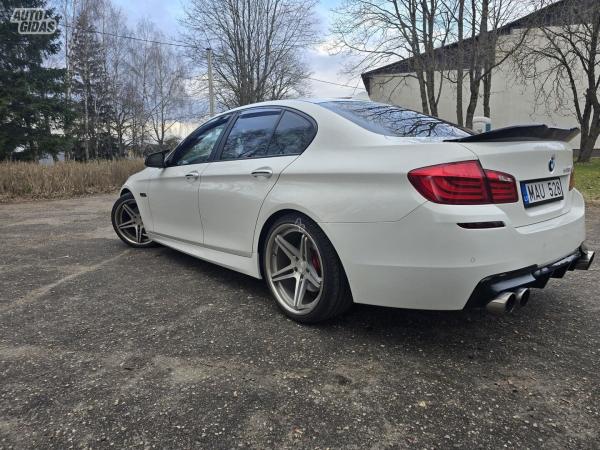 White BMW 528 2012 in Utena, with an engine capacity of 2.00 L and mileage of 190 thousand km for 10000 €, photo 6 on AUTOMOTO.COM.LV