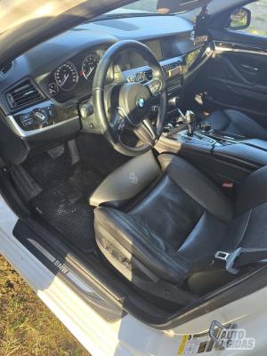 White BMW 528 2012 in Utena, with an engine capacity of 2.00 L and mileage of 190 thousand km for 10000 €, photo 8 on AUTOMOTO.COM.LV