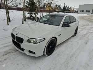 Balts BMW 528 2014 Marijampole, ar dzinēja tilpumu 2.00 L un nobraukumu 236 tūkst. km par 12850 €, foto  vietnē AUTOMOTO.COM.LV