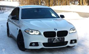 White BMW 528 2014 in Kretinga, with an engine capacity of 2.00 L and mileage of 202 thousand km for 11999 €, photo 6 on AUTOMOTO.COM.LV