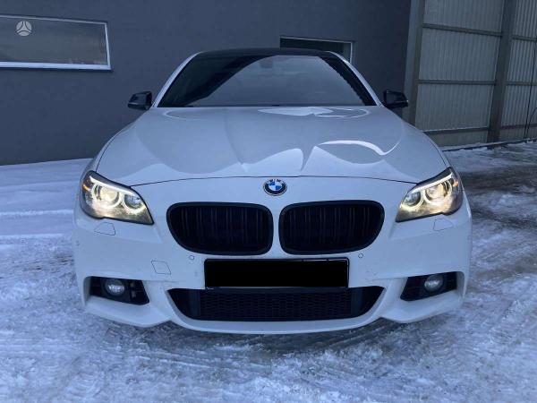 White BMW 528 2014 in Marijampole, with an engine capacity of 2.00 L and mileage of 236 thousand km for 12450 €, photo 2 on AUTOMOTO.COM.LV