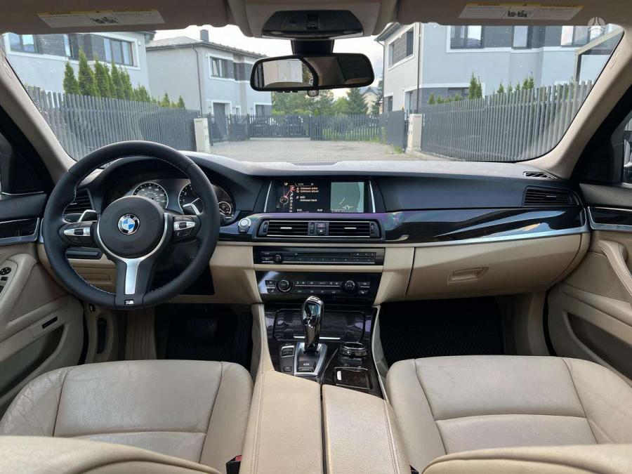 Balts BMW 528 2014 Viļņa, ar dzinēja tilpumu 2.00 L un nobraukumu 230 tūkst. km par 11300 €, foto 11 vietnē AUTOMOTO.COM.LV