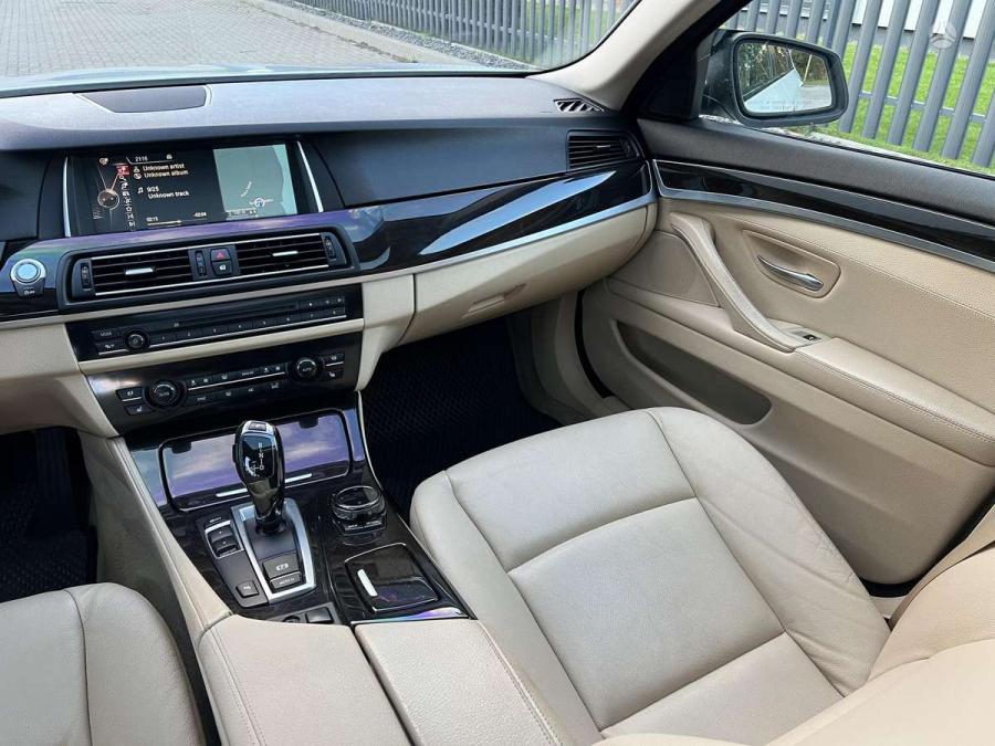 Balts BMW 528 2014 Viļņa, ar dzinēja tilpumu 2.00 L un nobraukumu 230 tūkst. km par 11300 €, foto 16 vietnē AUTOMOTO.COM.LV